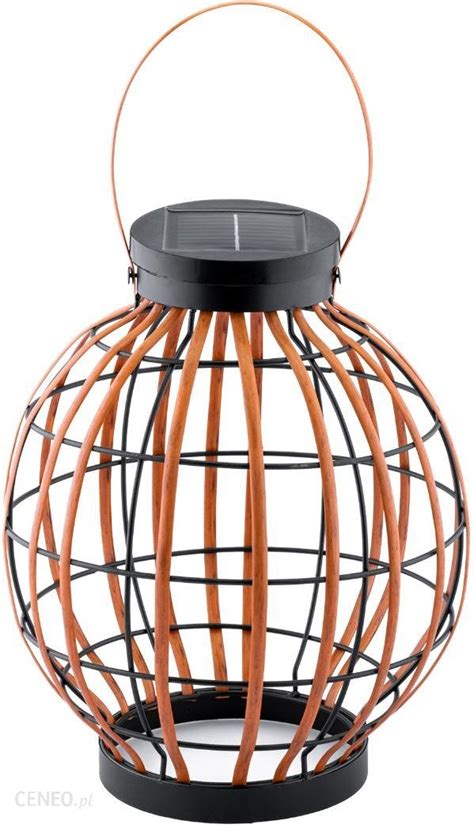 Lampa Solarna LED Zewnętrzna Ogrodowa Stojąca Wisząca Latarenka 3000K