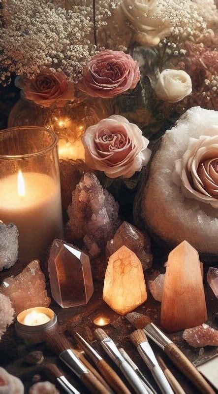 Pin By Majas Place On 1 Crystal In 2024 Candle Aesthetic Crystal
