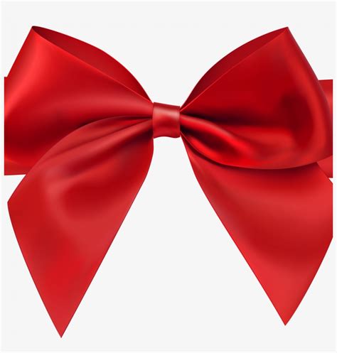 Bow Clipart Png Realistic Red Ribbon Bow Png PNG Image Transparent