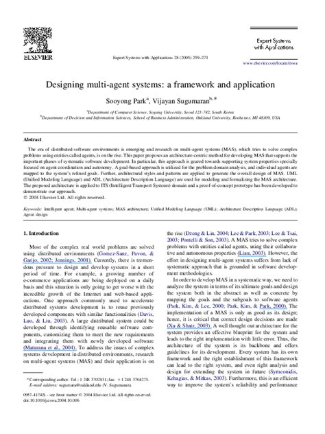 pdf a design and application of a multi agent system for simulation of multi actor spatial