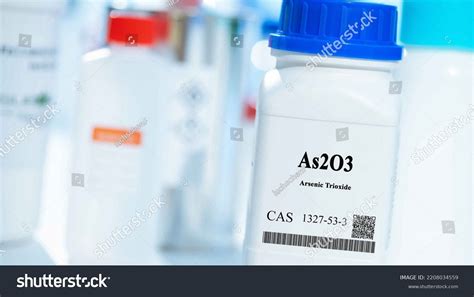 Tri Xido De Ars Nico As O En Laboratorio Royalty Free Images Stock