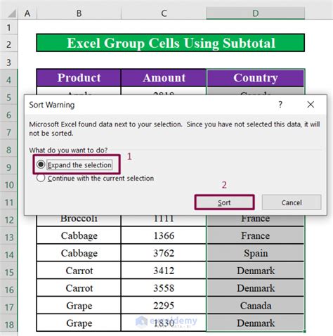 How To Group Cells With Same Value In Excel Methods Exceldemy