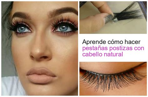 C Mo Hacer Pesta As Postizas Con Cabello Natural Paso A Paso