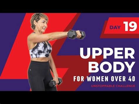 Push Pull Muscles Upper Body Strength Workout For Women Over