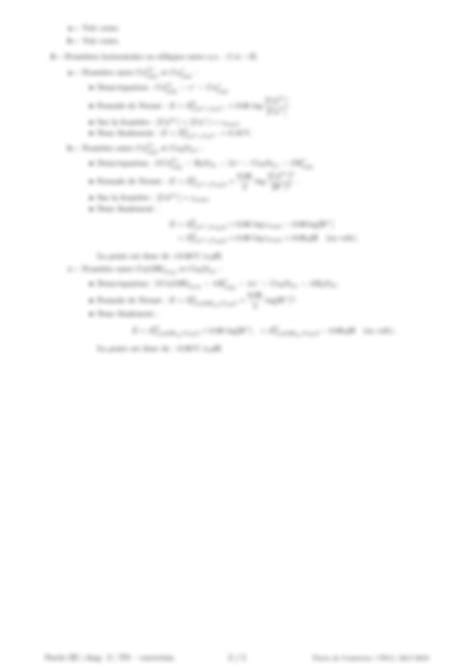SOLUTION Diagrammes Potentiel Ph Corriges Studypool