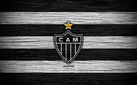Atletico Mineiro Brazil Club Emblem Logo Mg Wooden Hd Wallpaper