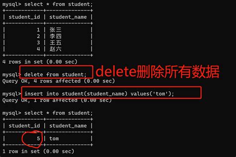 Mysql Delete Truncate Mysql Delete Truncate Csdn