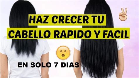 Tratamientos Para Hacer Crecer El Cabello En Tan Solo D As Youtube