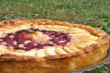Tarte aux pommes et aux framboises À Découvrir
