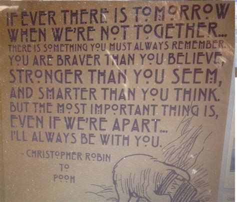 An Old Tv Screen With The Words If Ever There Is Tomorrow When We Re