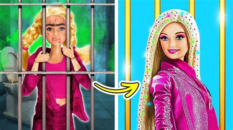 Barbie rica vs pobre en la cárcel Vida y situaciones divertidas en
