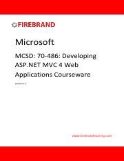 Mcsd Web Applications Asp Net Courseware Pdf Microsoft MCSD 70 486