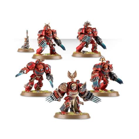 Warhammer 40k Blood Angels Terminator Assault Squad Warhammer