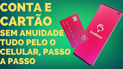 COMO ABRIR CONTA NO BRADESCO PELO O APP E SOLICITAR O CARTÃO DE CREDITO