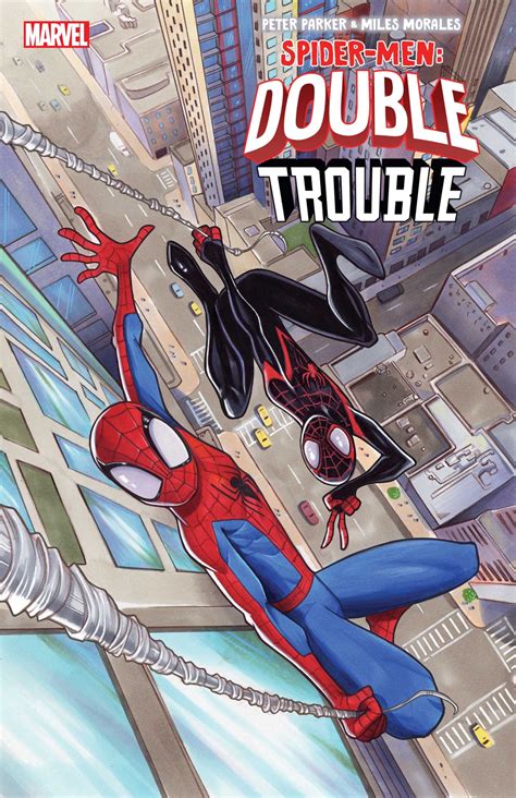 Peter Parker Miles Morales Spider Men Double Trouble