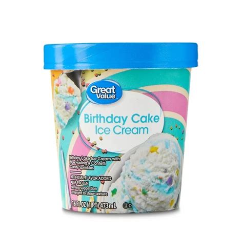 Great Value Ice Cream Birthday Cake