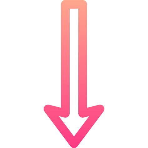 Flecha Hacia Abajo Iconos Gratis De Flechas