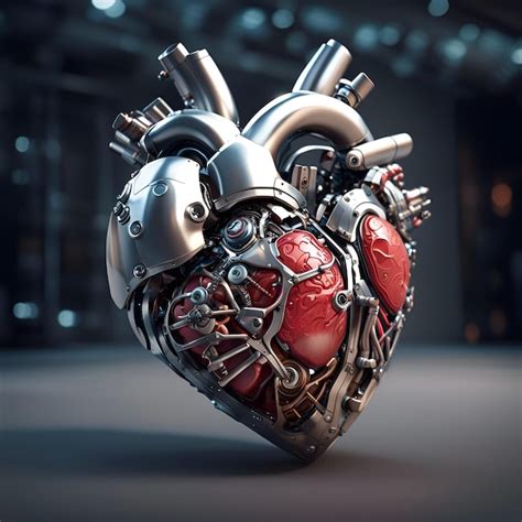 Image D Anatomie Du Coeur Humain Photo Premium