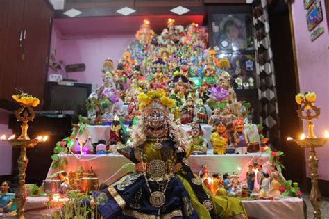 Navaratri Es Un Festival Hindú Anual Que Se Celebra En Honor De La