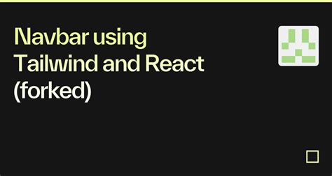 Navbar Using Tailwind And React Forked Codesandbox