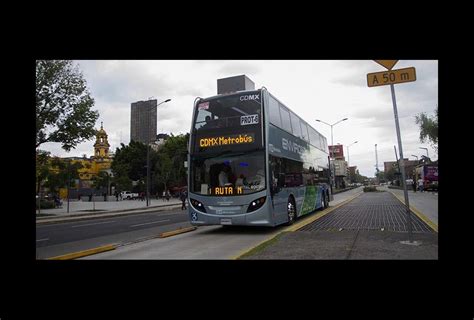 Esta es la ruta de la Línea 7 del Metrobús Reforma Alto Nivel