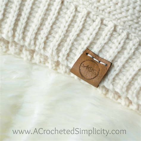 Personalize Your Crochet How To Add Labels Tags To Your Crochet