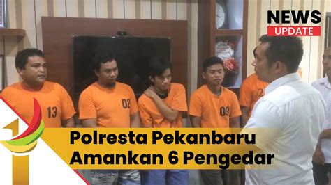 Satresnarkoba Polresta Pekanbaru Ungkap Kasus Peredaran Narkotika Di