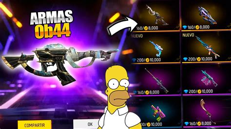 TODAS LAS ARMAS OB44 FILTRACIONES OB44 MOSTRANDO ASPECTOS DE LA