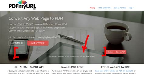 無料WebサイトをPDF化できるツールPDFmyURLとは