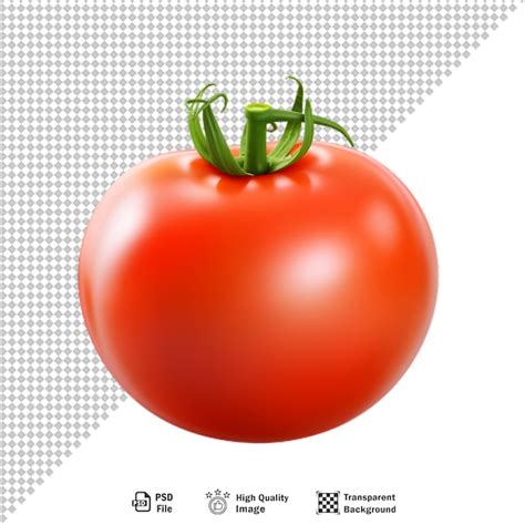 Premium PSD Fresh Tomato Isolated On Transparent Background