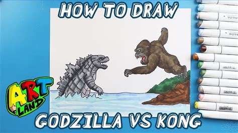 Comment Dessiner GODZILLA VS KONG CALL OF DUTY FIGHT