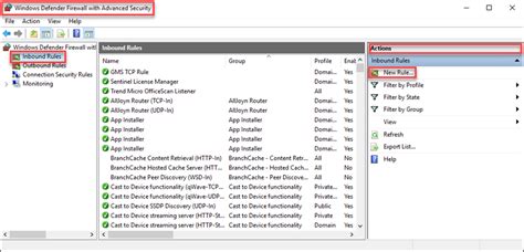 Configure Windows Defender Firewall Settings And Firewall Software