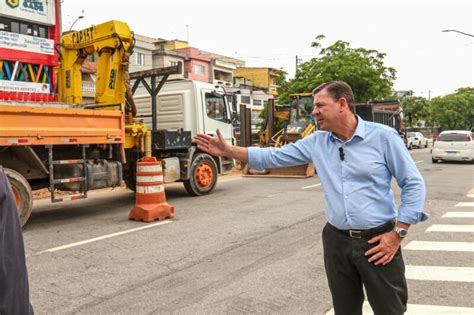 Prefeito Orlando Morando autoriza obras de pontilhão na Av Juscelino