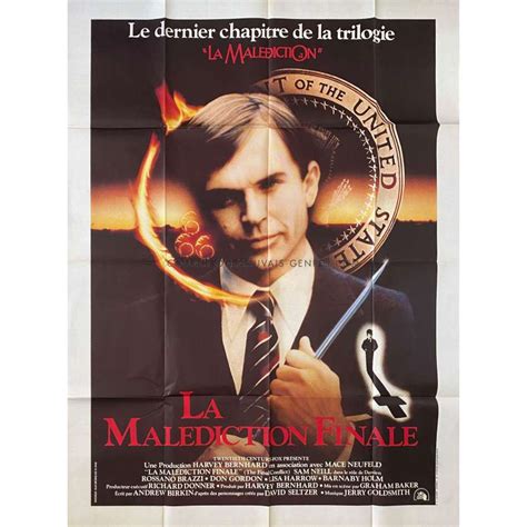 Affiche de cinéma française de LA MALEDICTION FINALE 120x160 cm