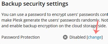 TPC Hosting Support How To Encrypt Database Password In Plesk Backup