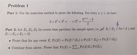 solved use the induction method to prove the following for