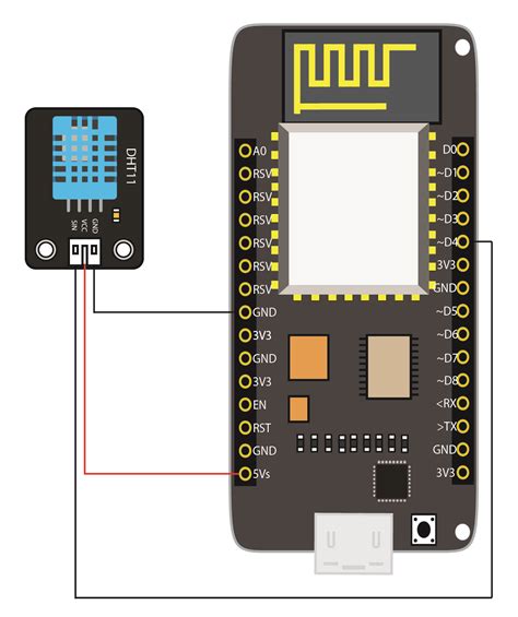 stica lab nodemcu esp8266 posting on ubidots temperature and humidity and 4 relays control