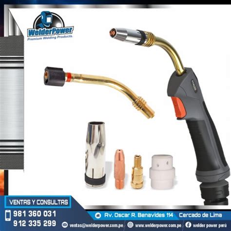 ACCESORIOS ANTORCHA MIG MB 36 KD WELDER POWER Premium Welding Products