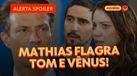 Vídeo Família é Tudo Mathias flagra Vênus e Tom em momento íntimo