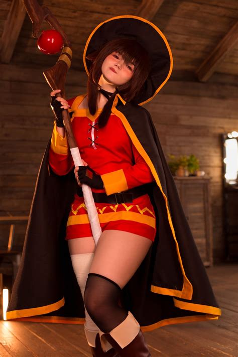 Megumin Cosplay By Neyrodesu In 2022 Cosplay Konosuba Cosplay
