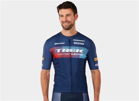 Santini Trek Factory Racing Men S Team Replica Cycling Jersey Mike