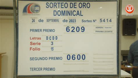 Resultados Loter A Nacional De Panam En Vivo Sorteo Del De