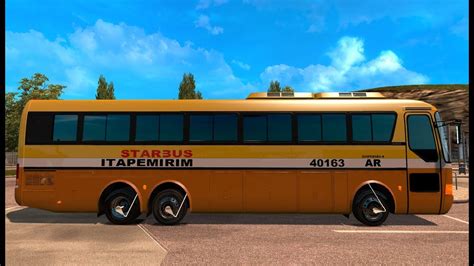 ETS2 Mercedes benz monobloco 0 400 Versão Beta Viação Itapemirim