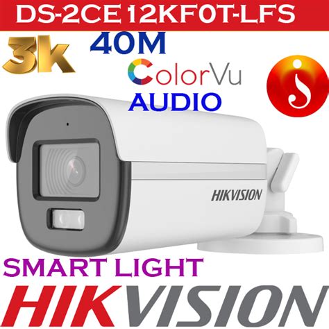 Hikvision 5MP 3K ColorVu Smart Hybrid Light 40meters Camera DS