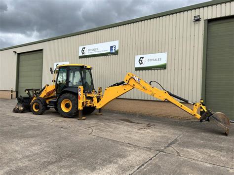 JCB 3CX Eco Turbo Sitemaster Backhoe Loader MoD Surplus Military