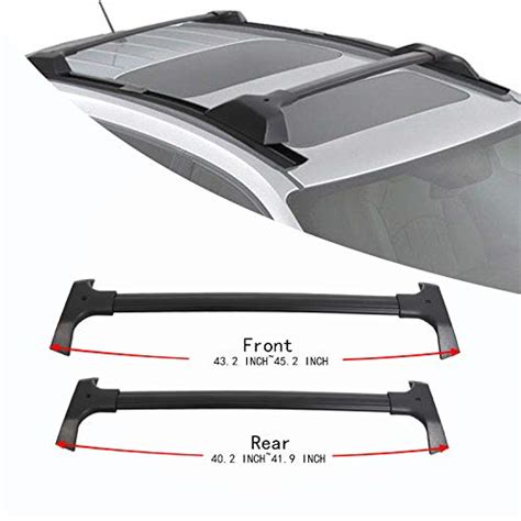 ECOTRIC Factory Style Aluminum Roof Rack Compatible With 2009 2017