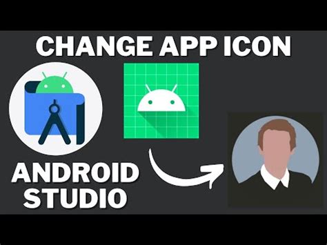 How To Change App Icon In Android Studio Beginner Tutorial Youtube