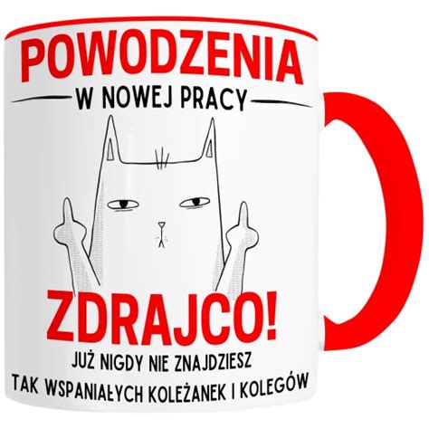 ŚMIESZNY FOTO KUBEK NA POŻEGNANIE ODEJŚCIE KOLEŻANKI KOLEGI Z PRACY