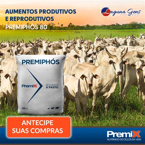 Premiphos 80 Suplemento Mineral Completo Para Bovinos Laguna Gens