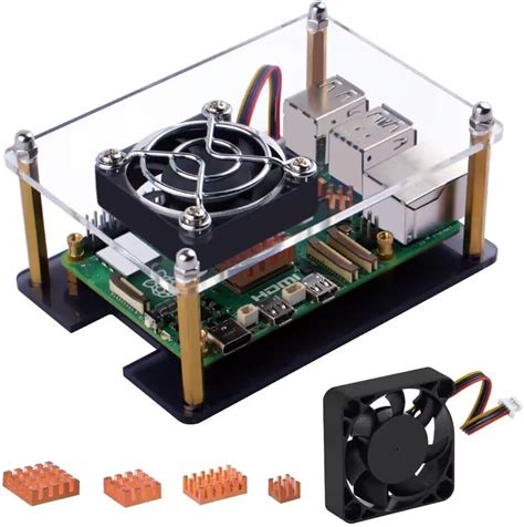 Amazon Geeekpi Acrylic Case For Raspberry Pi Pi Case With